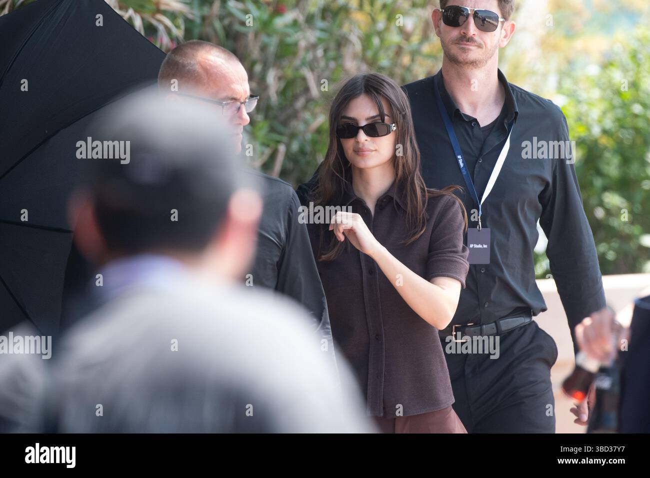 Cannes, France. 21st May, 2025. Emily Ratajkowski shooting for Gucci on ...