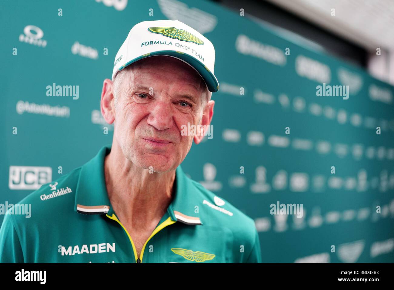 Aston Martin managing technical partner Adrian Newey during the preview ...