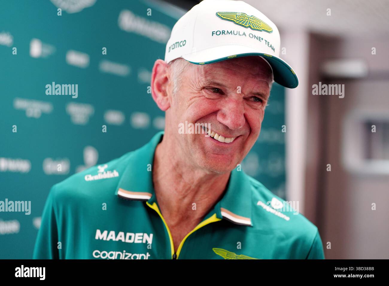 Aston Martin managing technical partner Adrian Newey during the preview ...