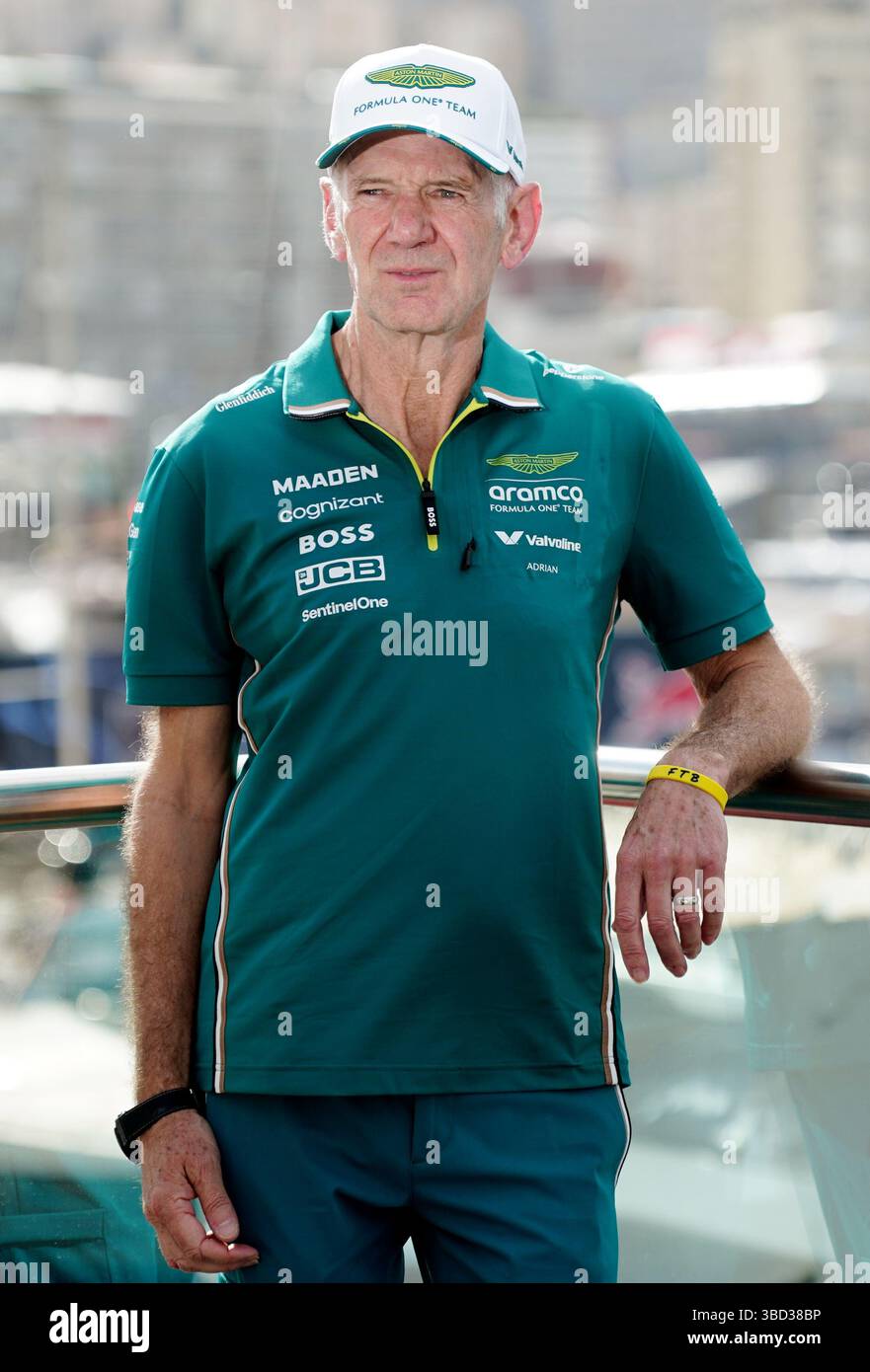 Aston Martin managing technical partner Adrian Newey during the preview ...