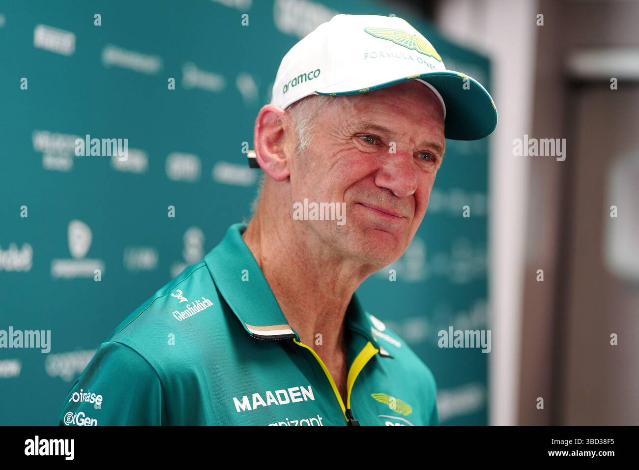Aston Martin managing technical partner Adrian Newey during the preview ...