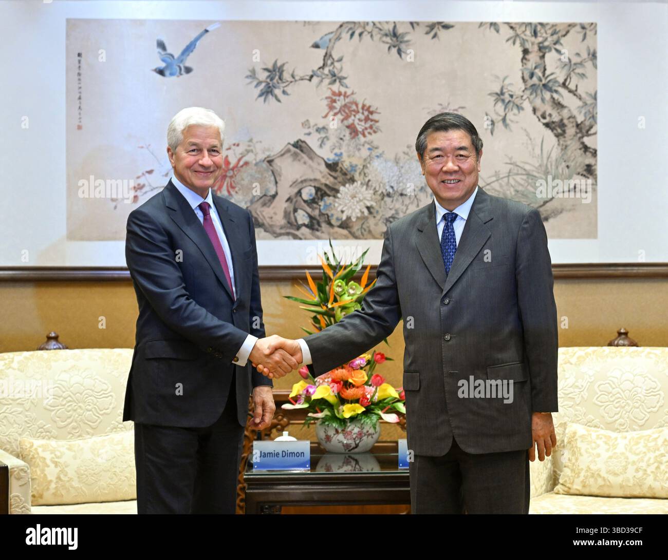 Beijing, China. 22nd May, 2025. Chinese Vice Premier He Lifeng, also a ...
