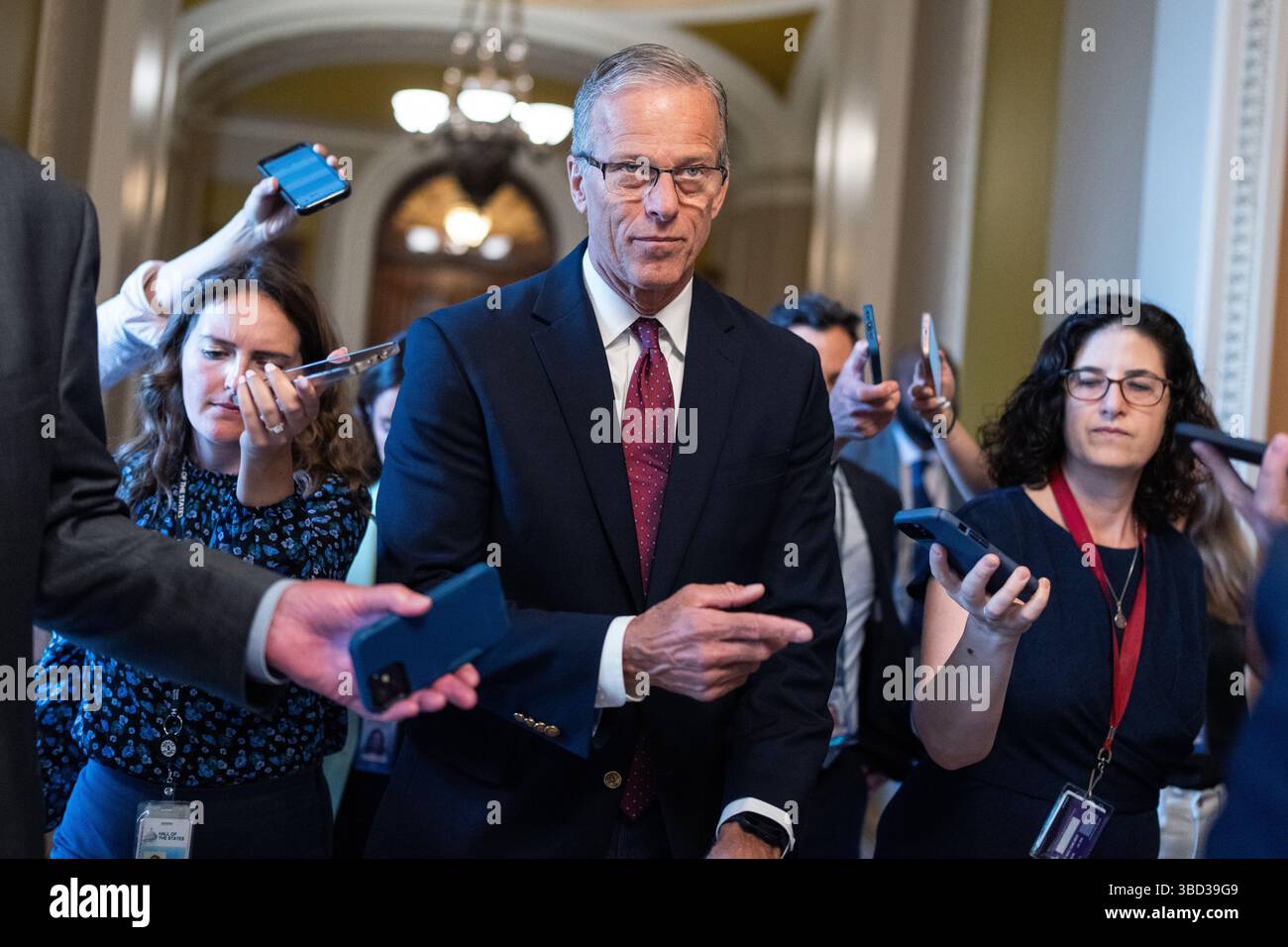 UNITED STATES - MAY 22: Senate Majority Leader John Thune, R-S.D ...