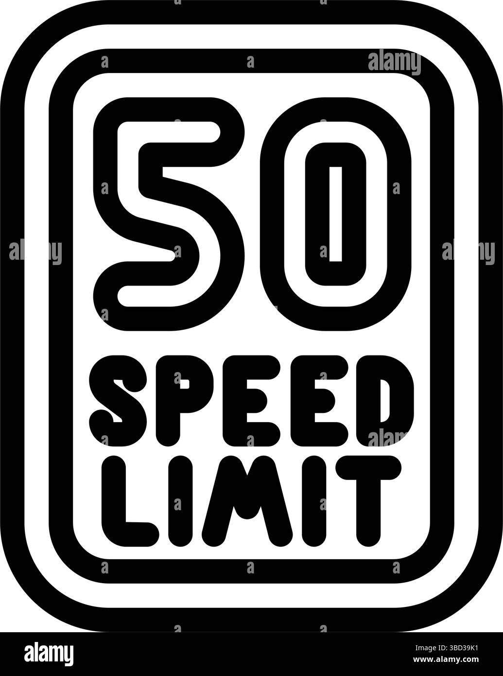 speed limit highway road line icon vector illustration Stock Vector ...