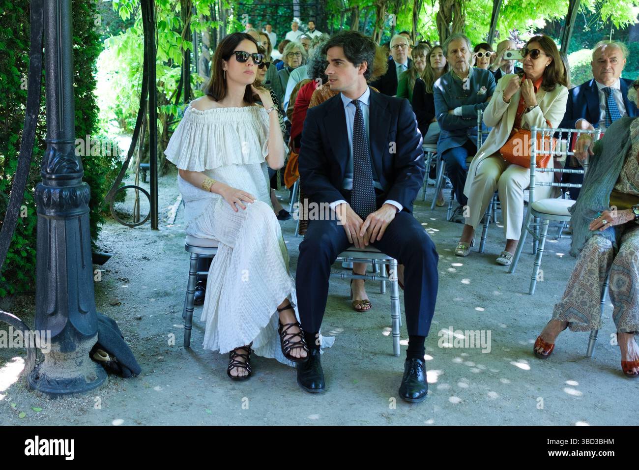 Madrid, Spain. 22nd May, 2025. Sofía Palazuelo and Fernando Fitz ...