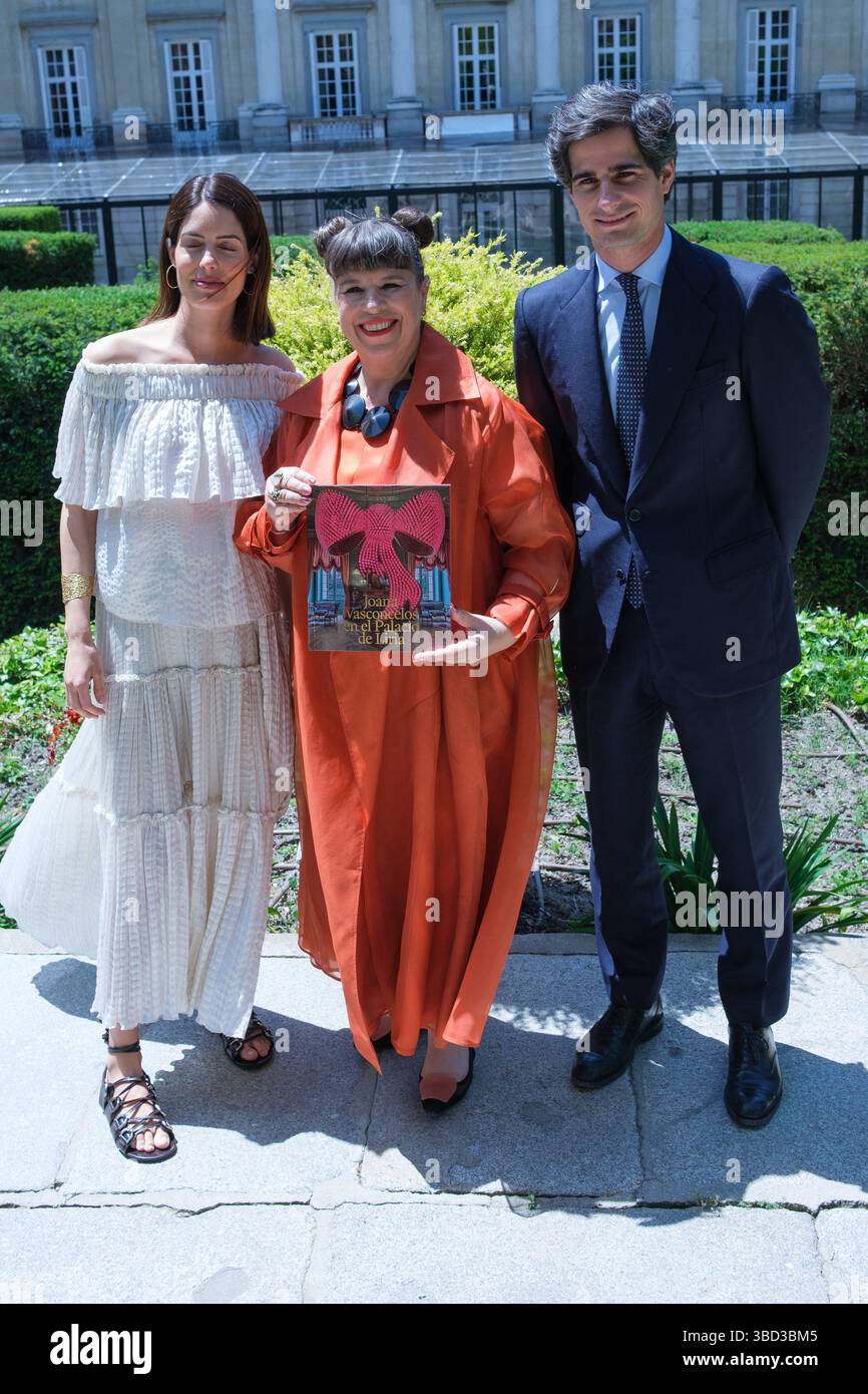 Madrid, Spain. 22nd May, 2025. Sofía Palazuelo and Fernando Fitz ...