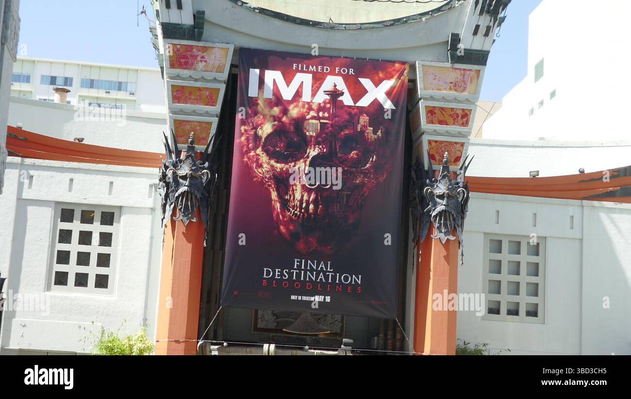 Los Angeles, California, USA 20th May 2025 Warner Bros. Final ...
