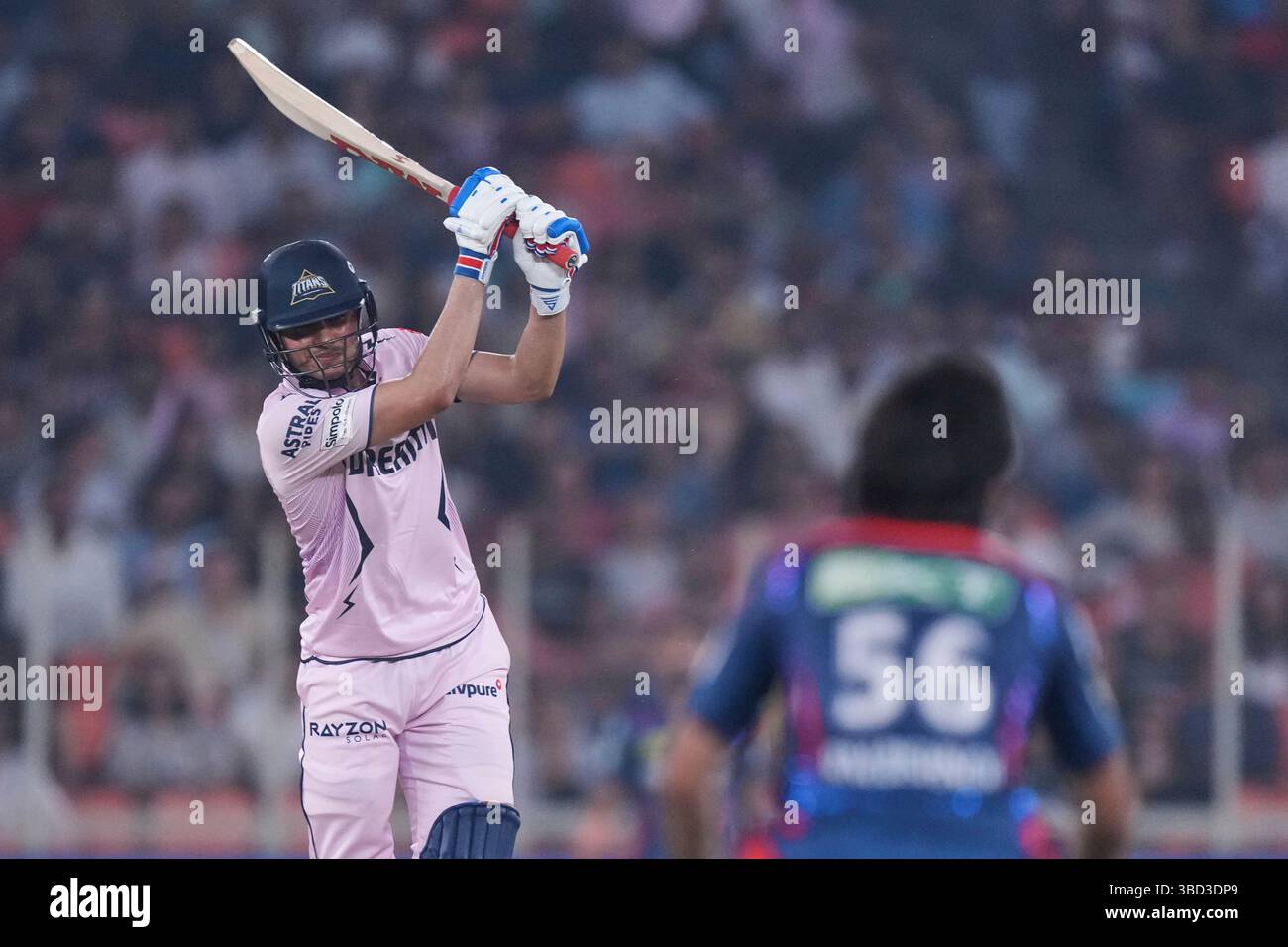 Gujarat Titans' captain Shubman Gill bats during the Indian Premier ...