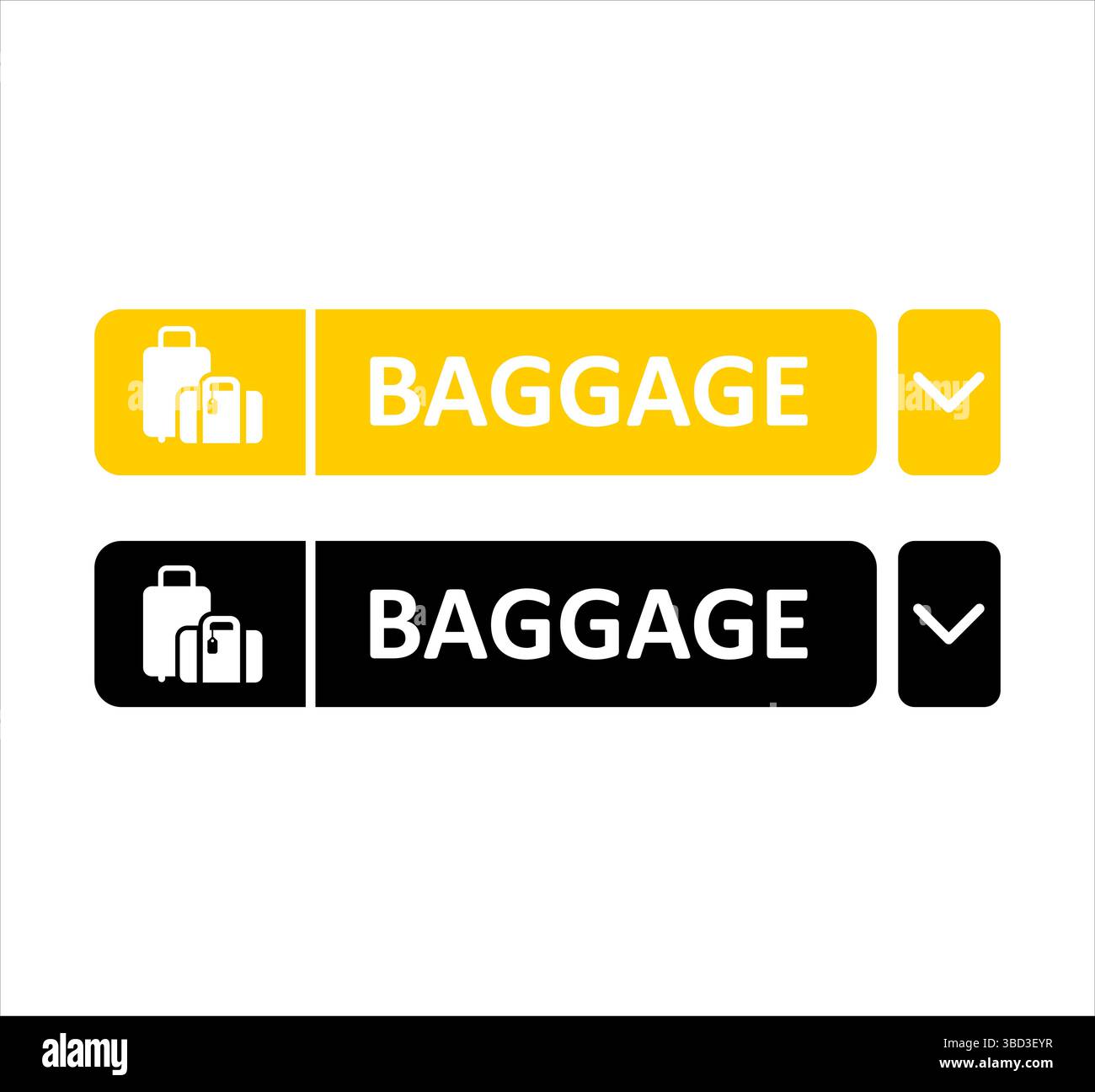 Carry on bag check Stock Vector Images - Alamy