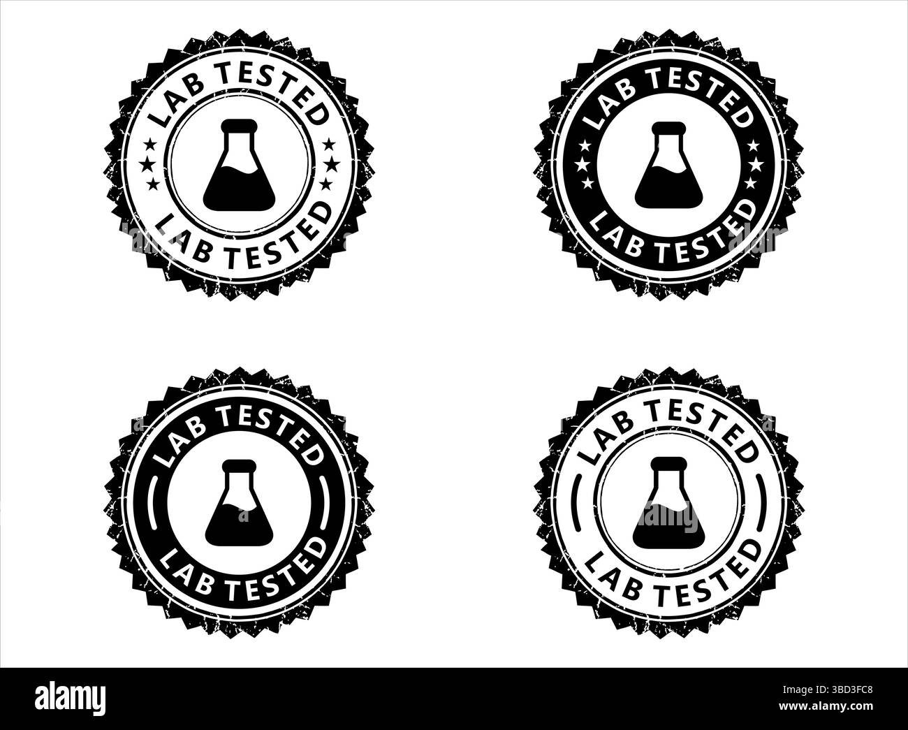 Lab tested stickers hi-res stock photography and images - Alamy