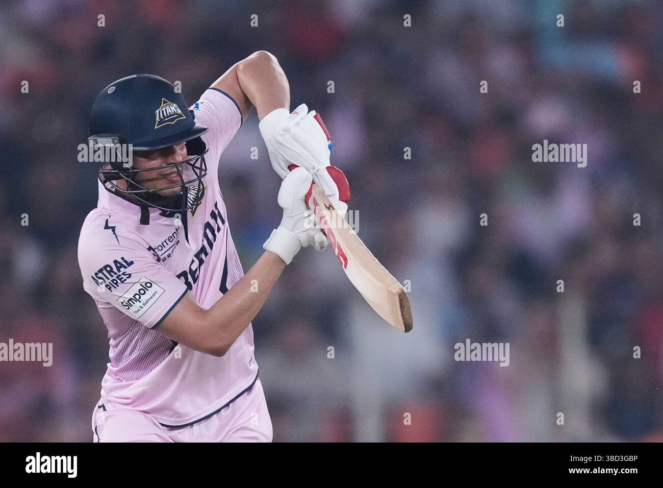 Gujarat Titans' captain Shubman Gill bats during the Indian Premier ...