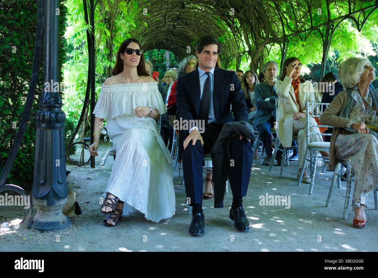 Madrid, Spain. 22nd May, 2025. Sofía Palazuelo and Fernando Fitz attend ...
