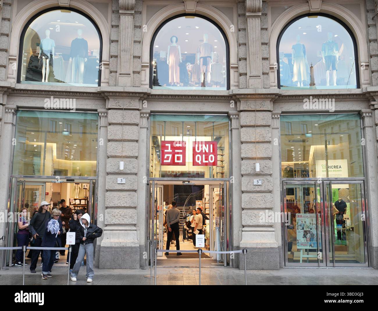 Milan, Italy. 22nd May, 2025. Milan, Hines sells to Uniqlo the Cordusio ...