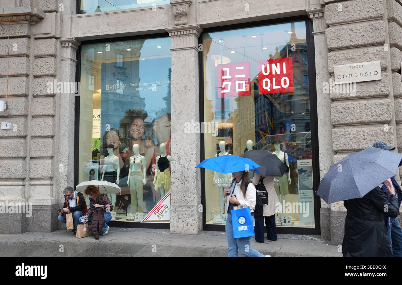 The parent company of uniqlo hi-res stock photography and images - Alamy