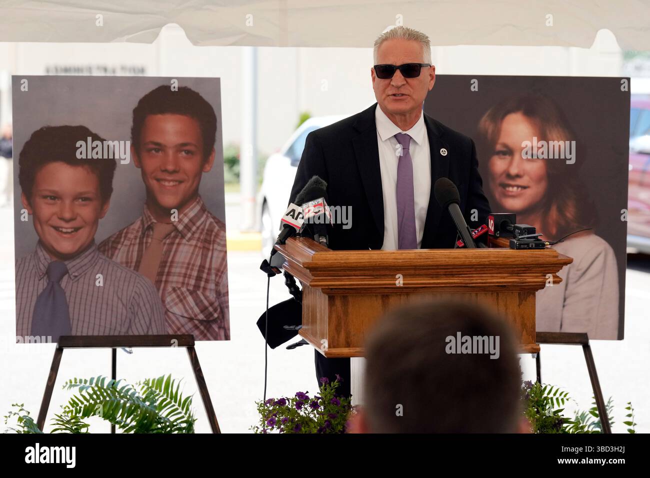 Tennessee Department of Correction Commissioner Frank Strada speaks to ...