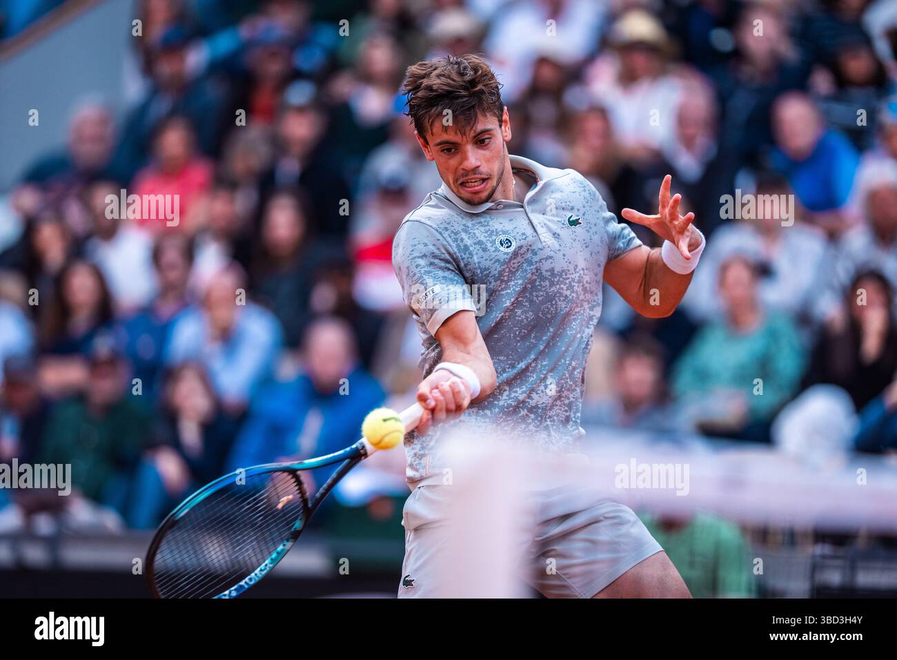 Arthur GEA of France during the qualifying of the Roland-Garros 2025 ...