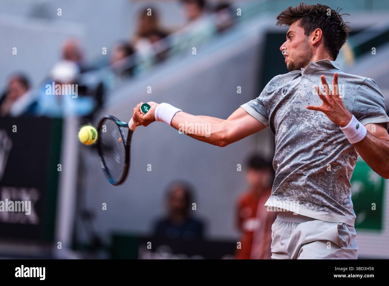 Arthur GEA of France during the qualifying of the Roland-Garros 2025 ...