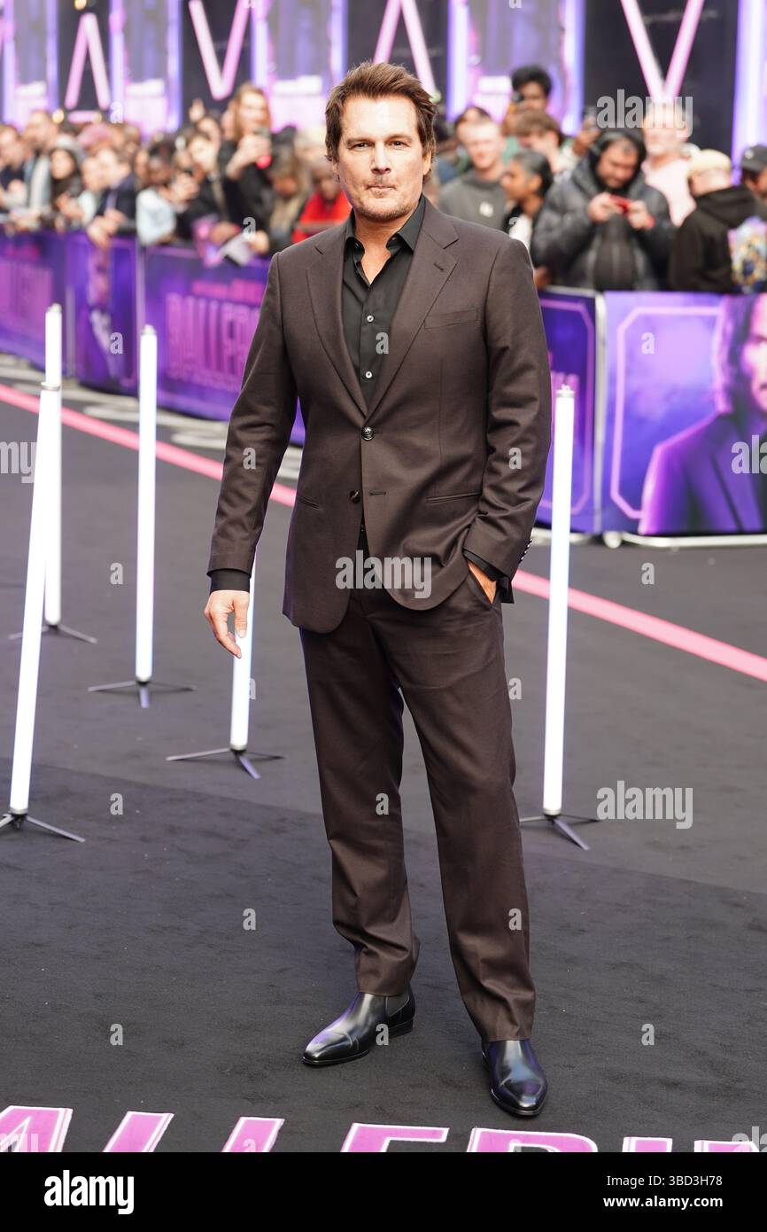 Len Wiseman attending the world premiere of the Ballerina, at Cineworld ...