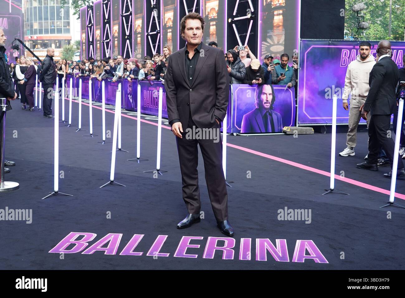Len Wiseman attending the world premiere of the Ballerina, at Cineworld ...