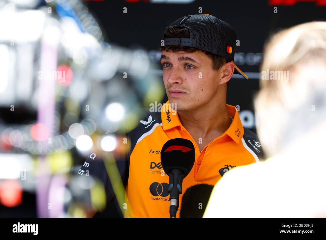 NORRIS Lando (gbr), McLaren F1 Team MCL39, portrait during the Formula 1 Tag Heuer Grand Prix de ...