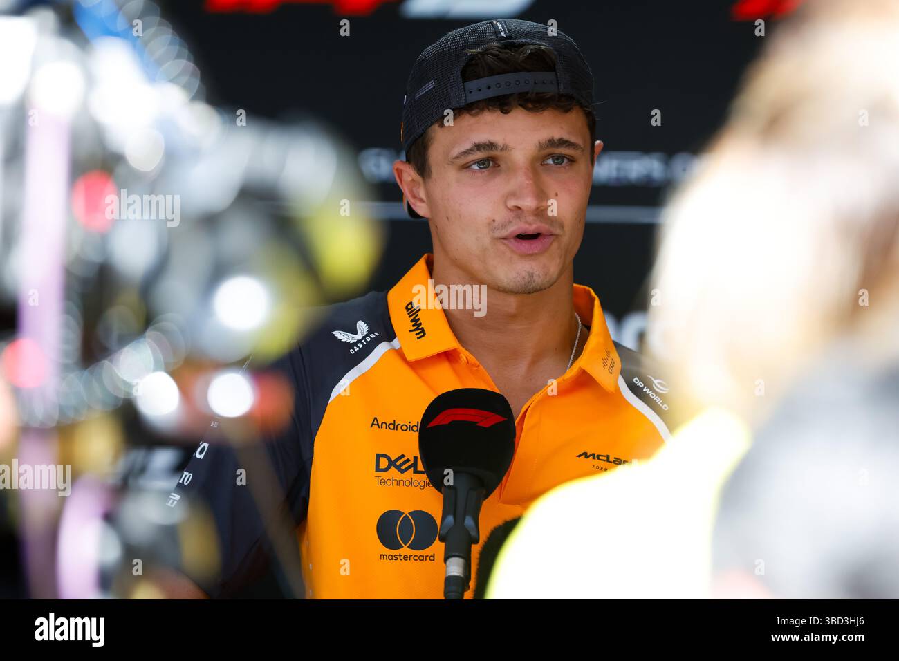 NORRIS Lando (gbr), McLaren F1 Team MCL39, portrait during the Formula 1 Tag Heuer Grand Prix de ...