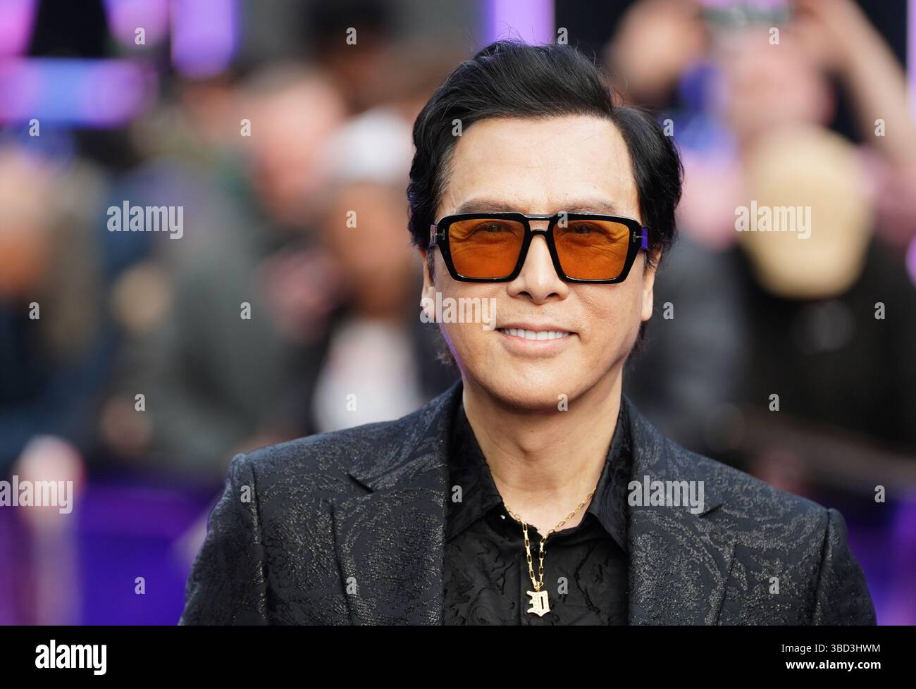 Donnie Yen attending the world premiere of the Ballerina, at Cineworld ...