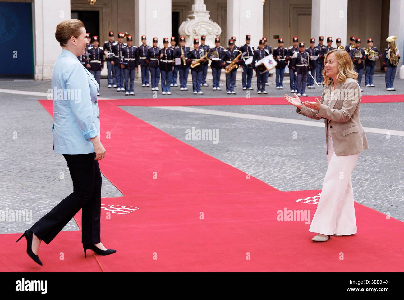 Roma, Italia. 22nd May, 2025. La presidente del Consiglio Giorgia ...