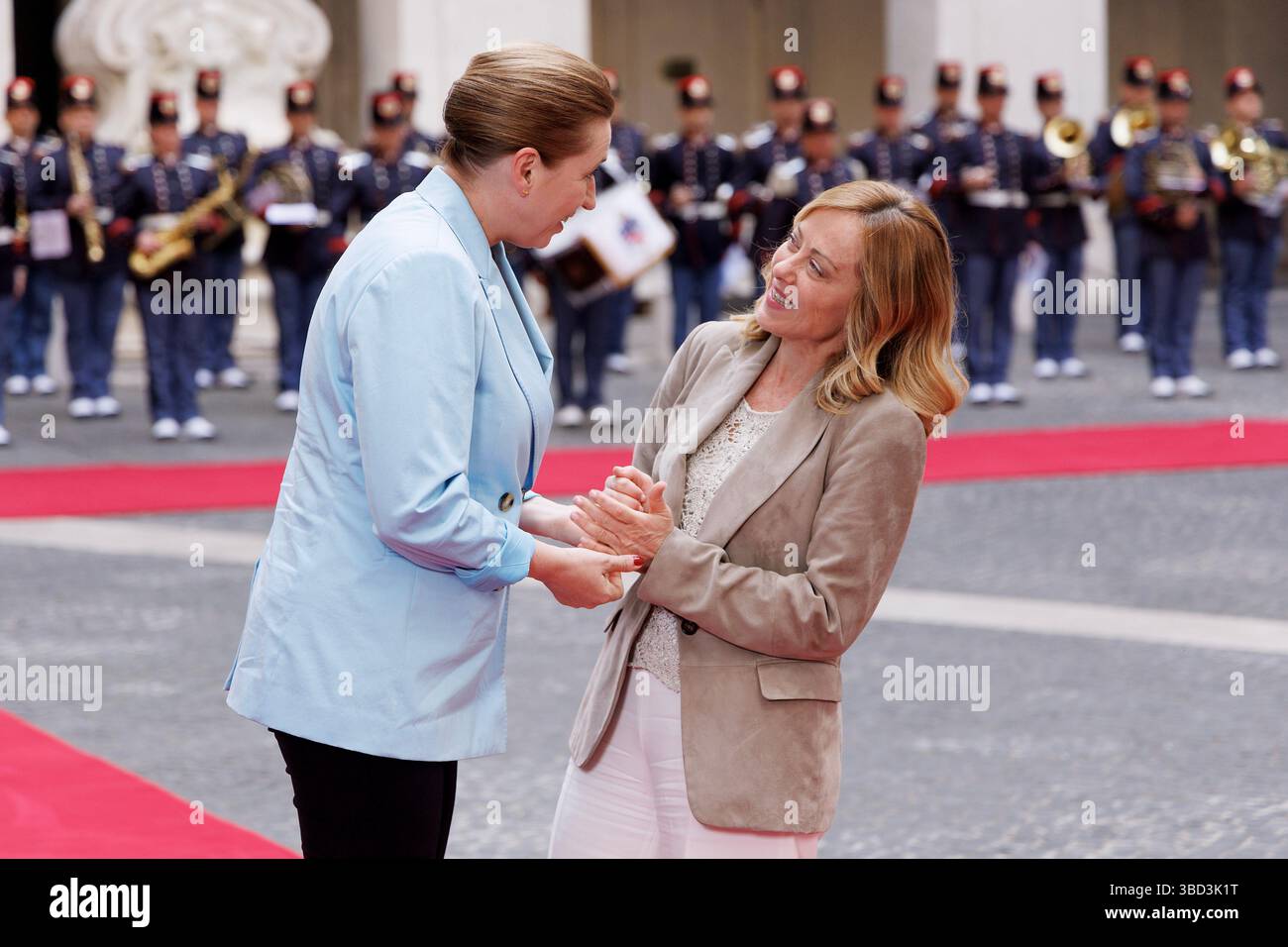 Roma, Italia. 22nd May, 2025. La presidente del Consiglio Giorgia ...