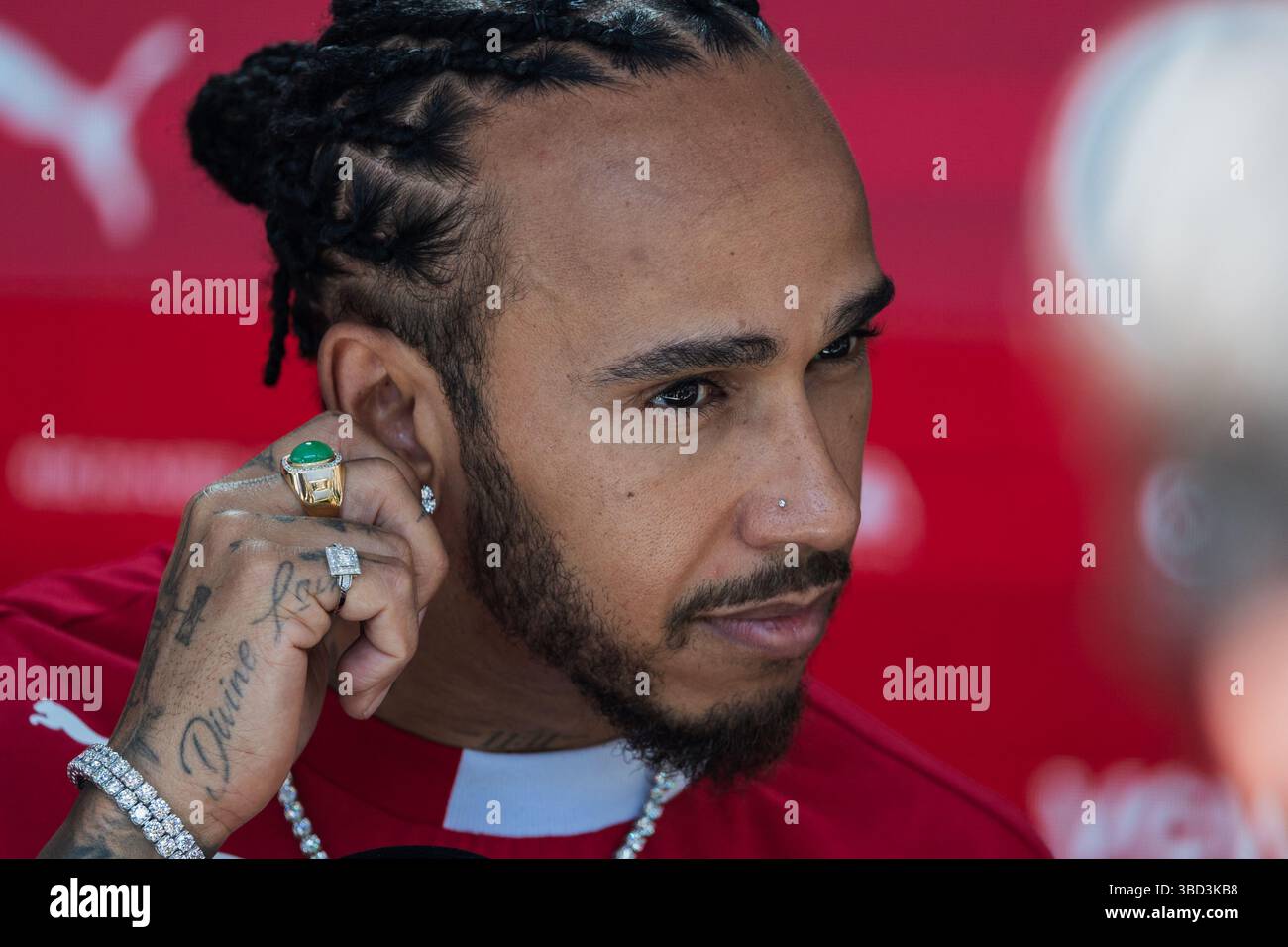 Circuit de Monaco, Monte-carlo, Monaco. 22.May.2025; Lewis Hamilton of Great Britain and ...