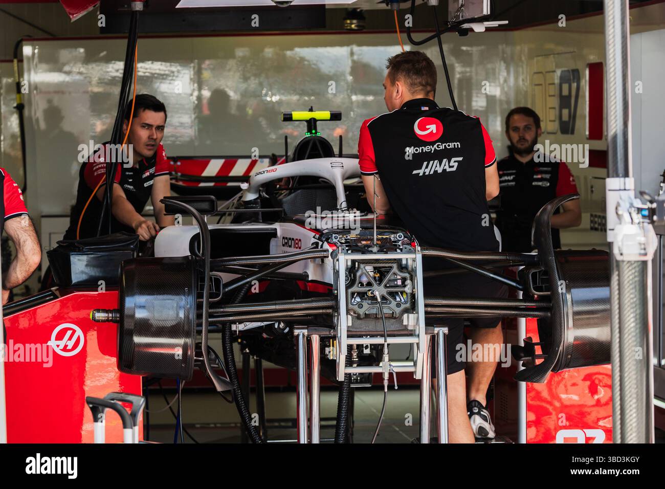 Circuit de Monaco, Monte-carlo, Monaco. 22.May.2025; HAAS VF-25 and ...