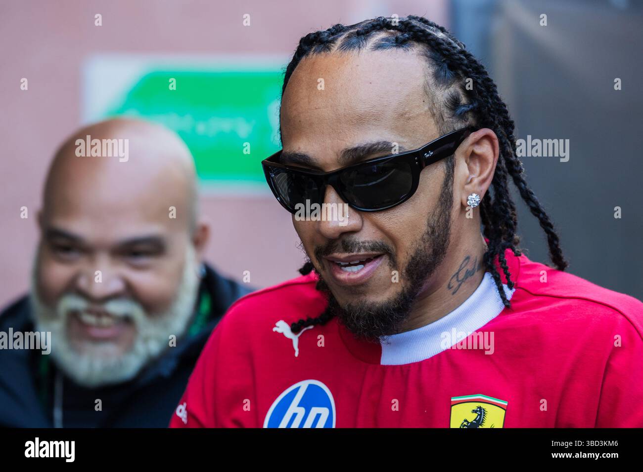 Circuit de Monaco, Monte-carlo, Monaco. 22.May.2025; Lewis Hamilton of ...