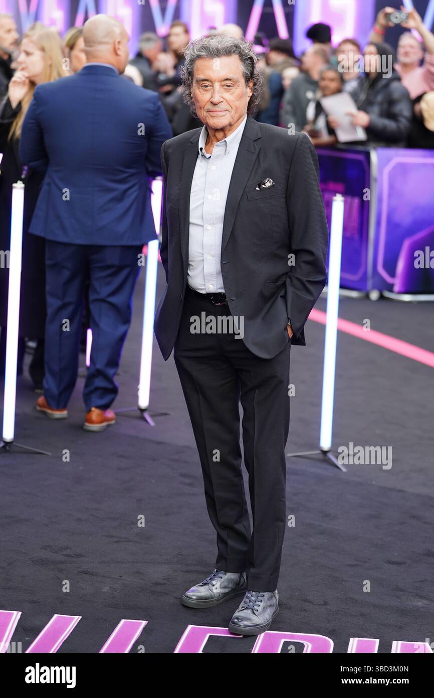 Ian McShane attending the world premiere of the Ballerina, at Cineworld ...