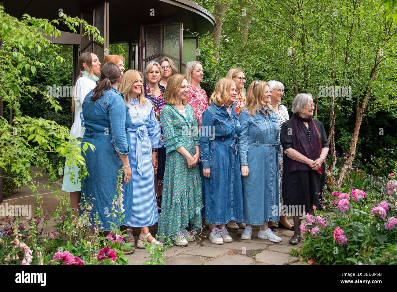 Chelsea, London, UK. 19th May, 2025. Baroness Hale of Richmond (black ...