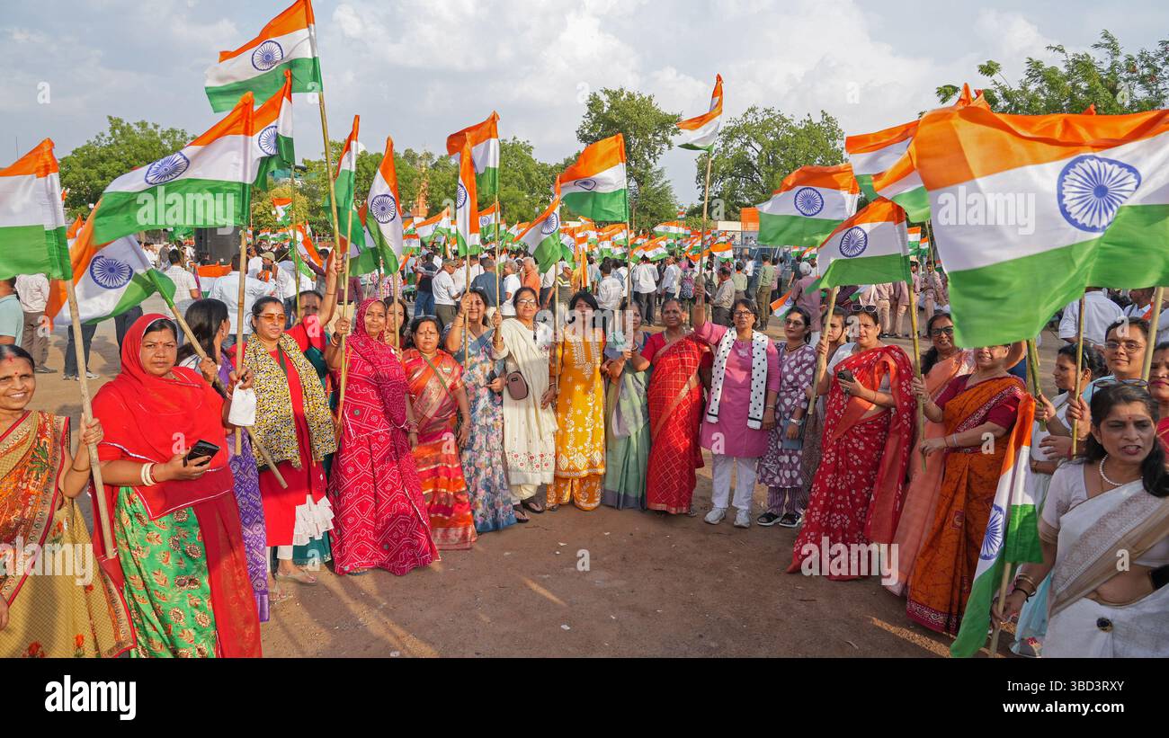 Bhilwara, Rajasthan, India, May 20, 2025: BJP women workers hold ...
