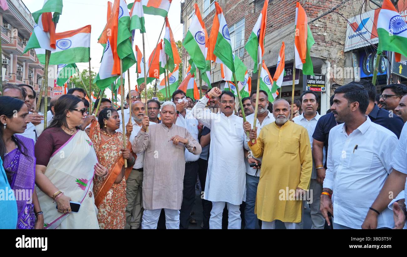 Bhilwara, Rajasthan, India, May 20, 2025: Rajasthan Deputy CM Premchand ...