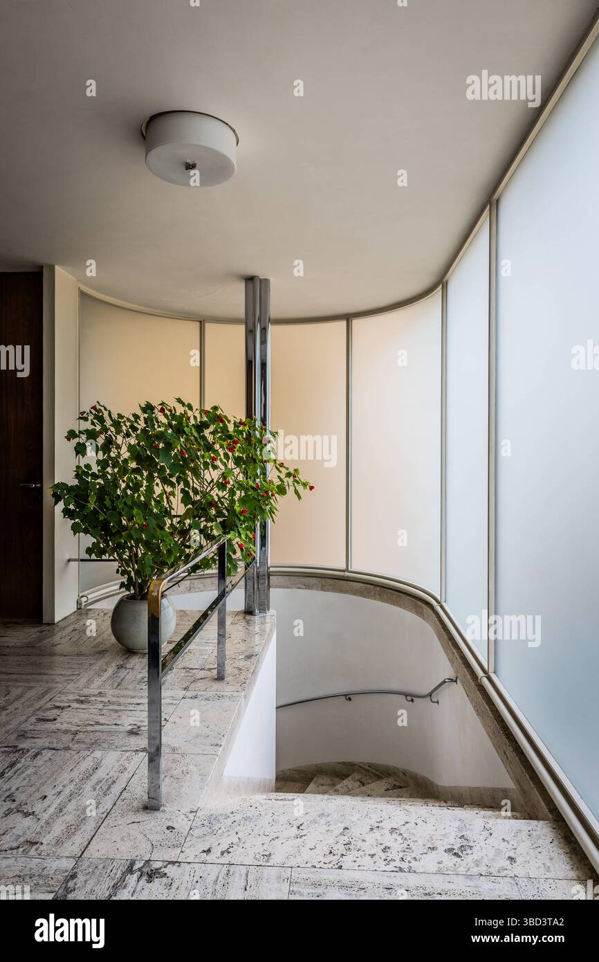 VILLA TUGENDHAT Interior of Villa Tugendhat, designed by the German ...