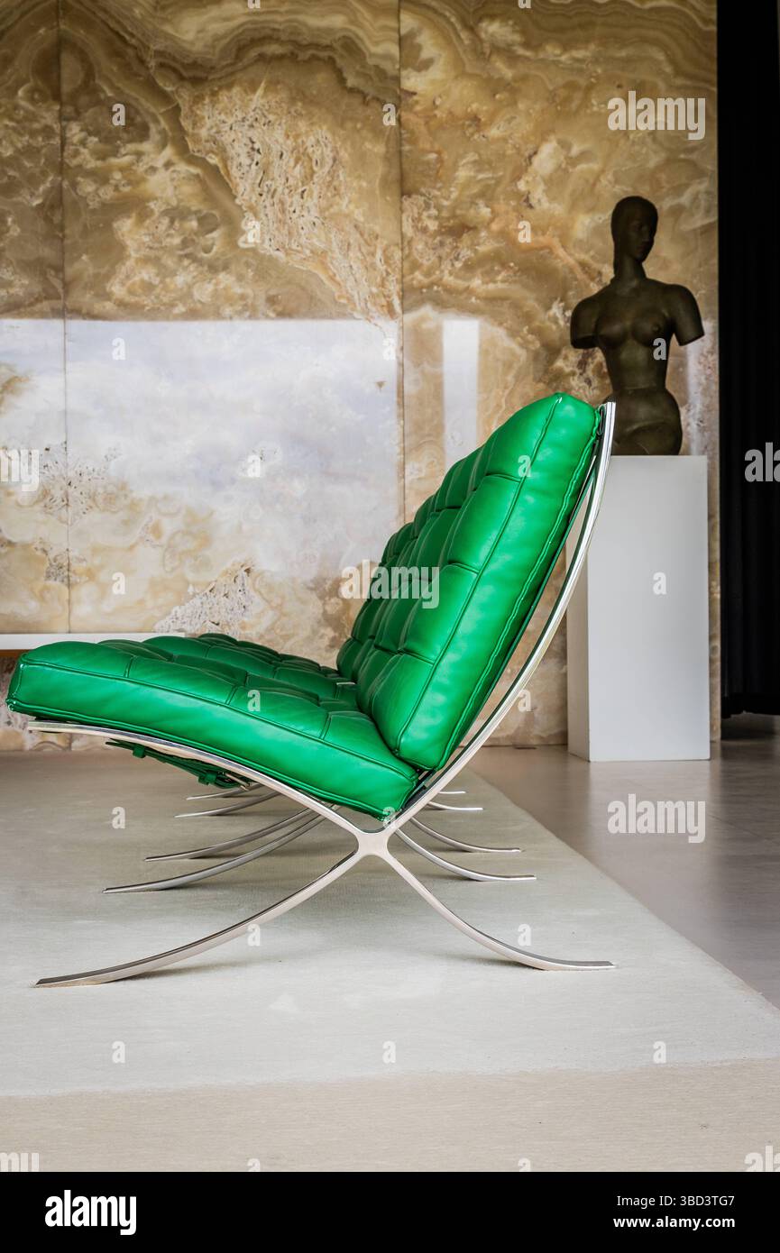 VILLA TUGENDHAT Interior of Villa Tugendhat, designed by the German ...