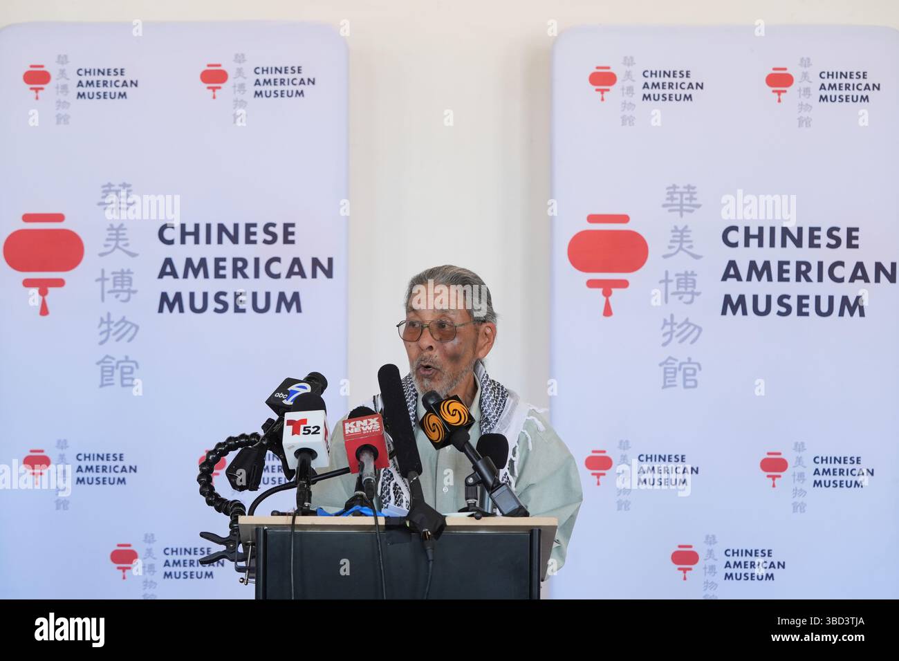 Prof. Aki Maehara speaks at the Chinese American Museum Thursday, May ...
