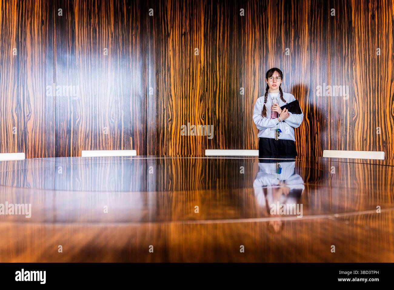 VILLA TUGENDHAT Interior of Villa Tugendhat, designed by the German ...