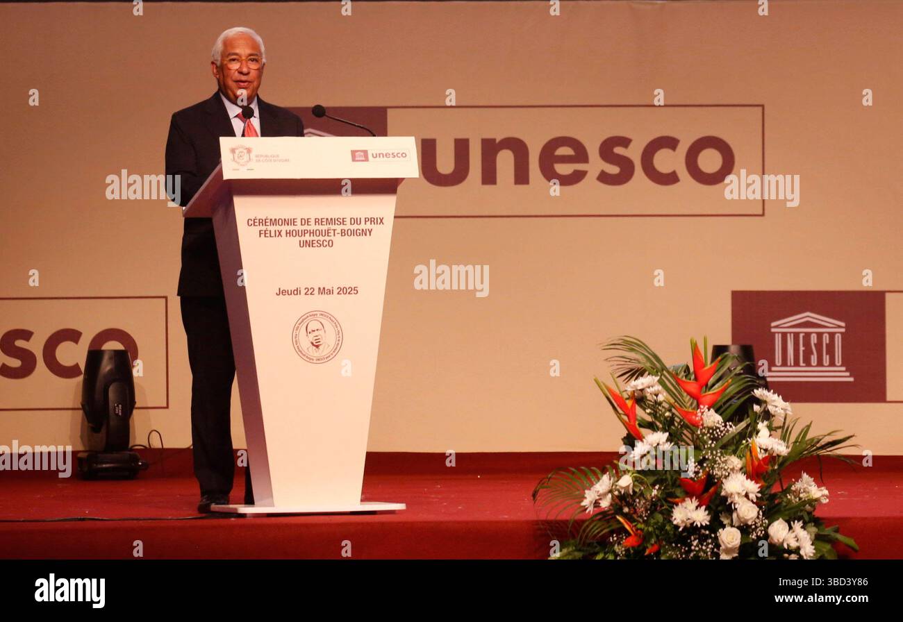 UNESCO Felix Houphouet-Boigny Peace Prize award ceremony in Abidjan ...