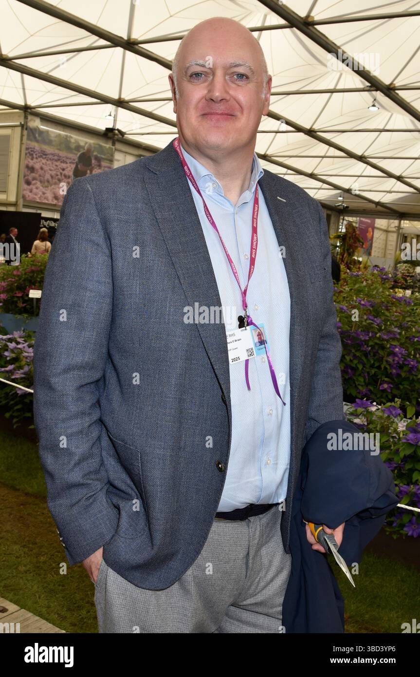 19 May 2025. London, UK. Dara O'Briain at the 2025 RHS Chelsea Flower ...