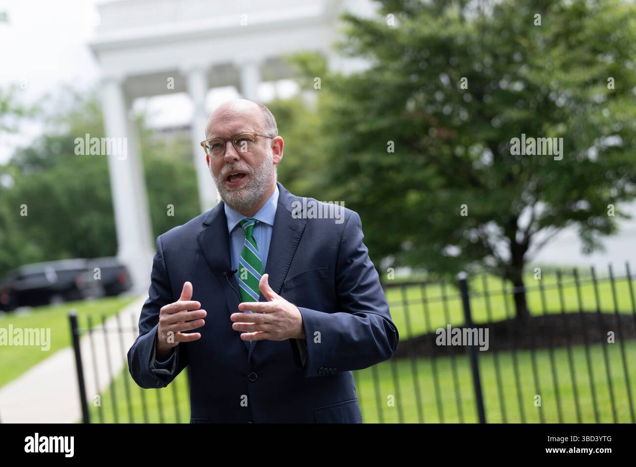 Washington, Vereinigte Staaten. 21st Apr, 2025. Russell Vought ...