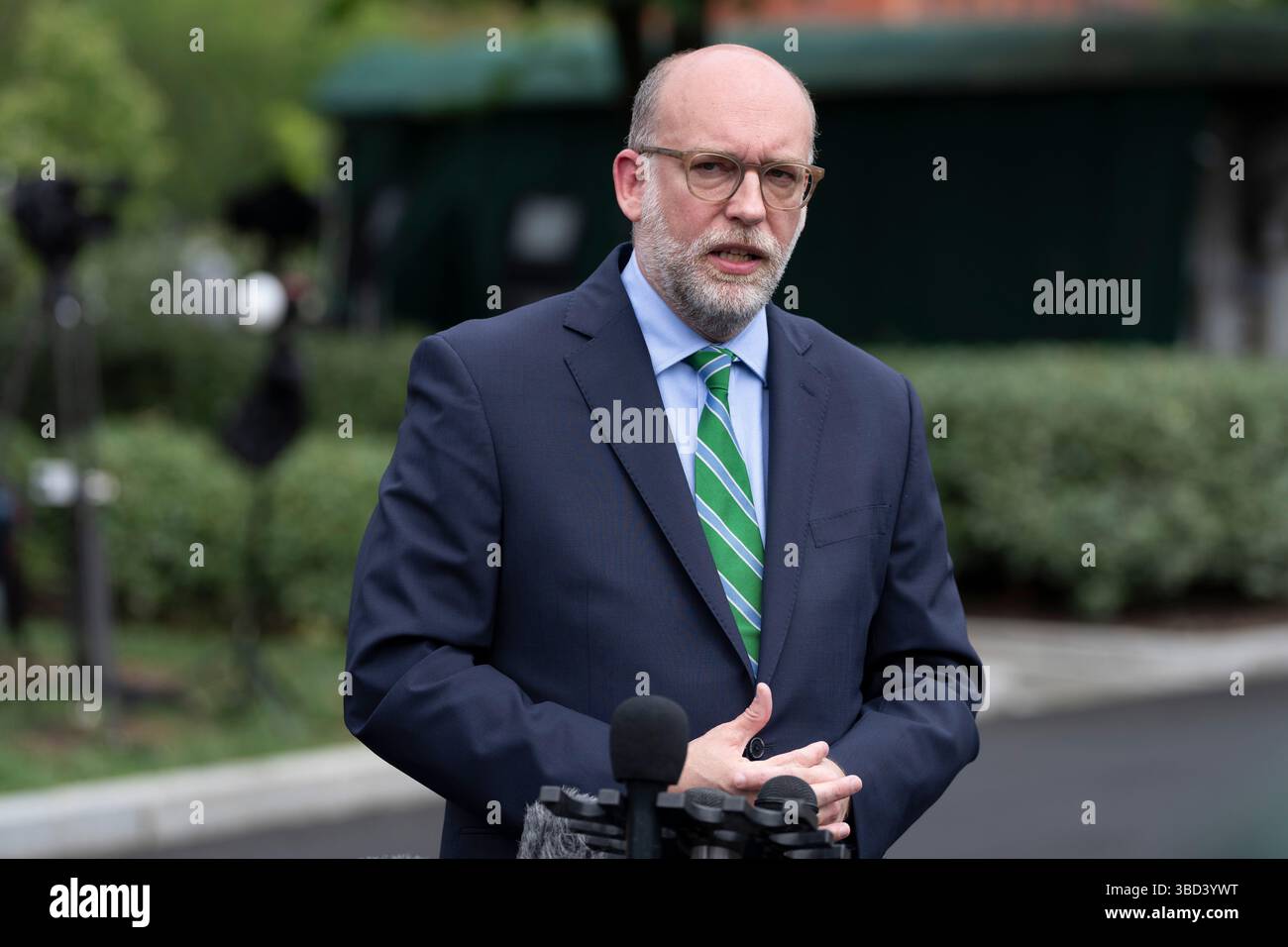Washington, Vereinigte Staaten. 21st Apr, 2025. Russell Vought ...