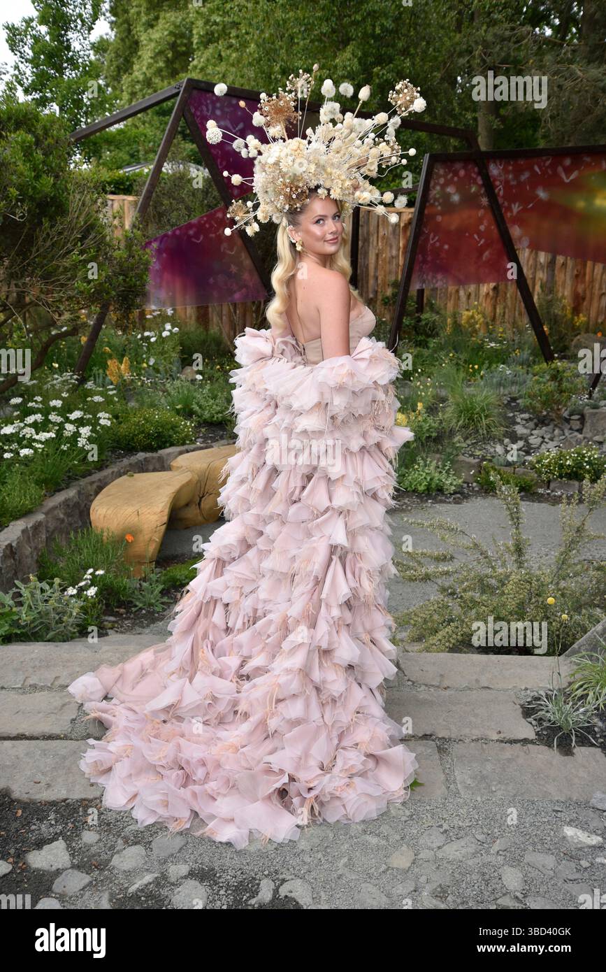 19 May 2025. London, UK. Tasha Ghouri at the 2025 RHS Chelsea Flower ...
