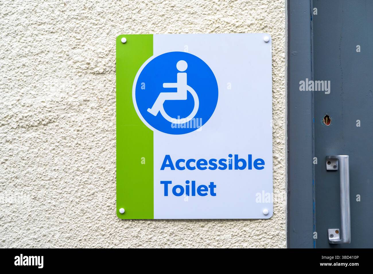 Accessible Public Toilet sign, Scotland, UK Stock Photo - Alamy
