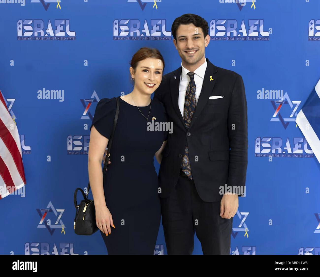 May 22, 2025, Washington, District of Columbia, USA: A couple working ...