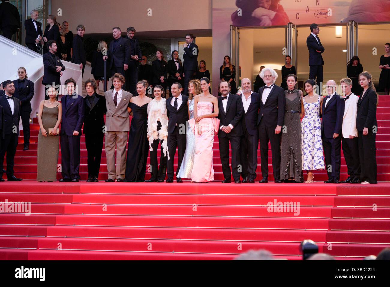 Cannes, France. 22nd May, 2025. Santiago Amigorena, Paul Kircher ...