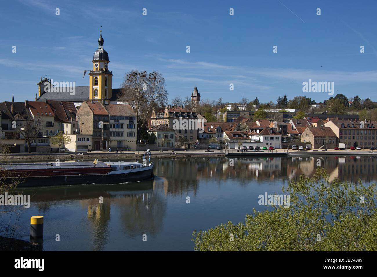 Kitzingen - Main - Blick auf die Altstadt Stock Photo - Alamy