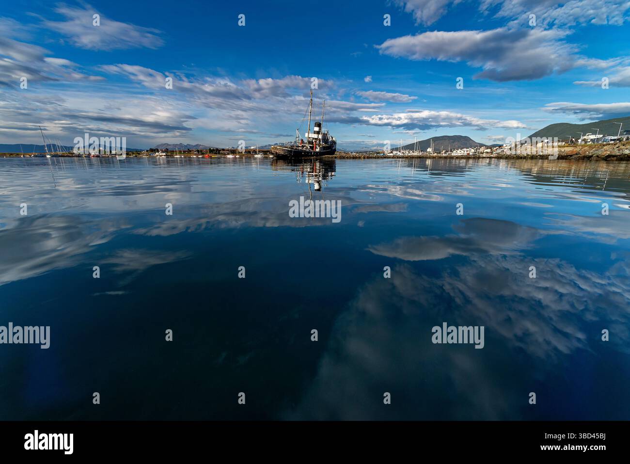 Saint Christopher Wreck. Ushuaia, at Land of Fire, in The End of the ...