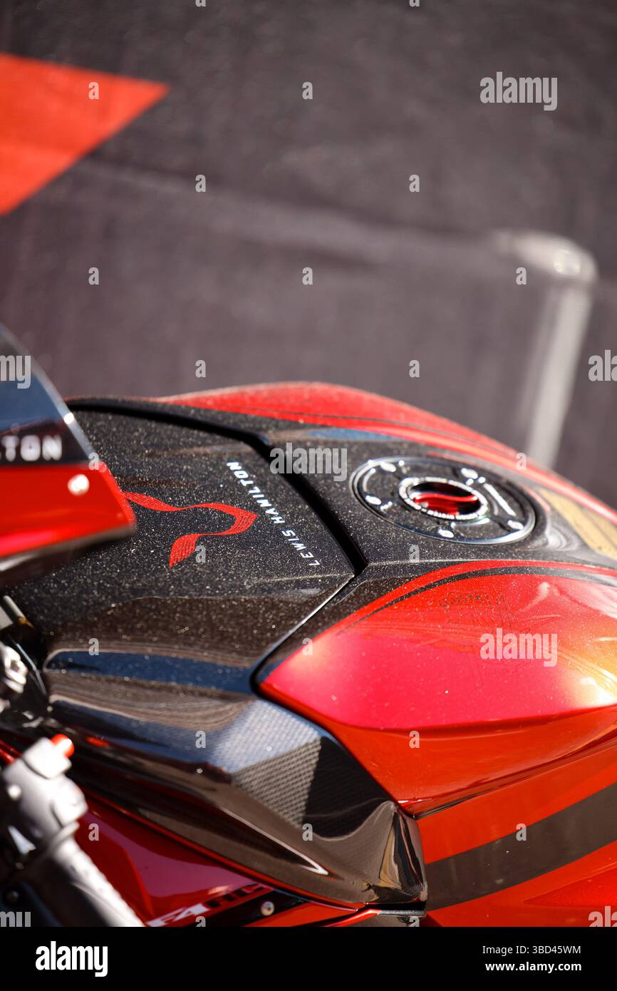 Monaco, Monaco. 22nd May, 2025. Motorrad von Lewis Hamilton (Scuderia ...